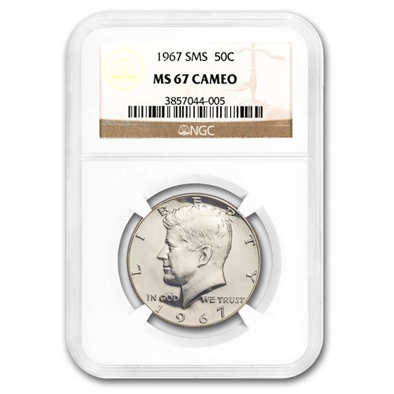 Buy 1965-1967 Kennedy Half Dollar SMS MS-67 CAM NGC (3 Coin Set) | APMEX