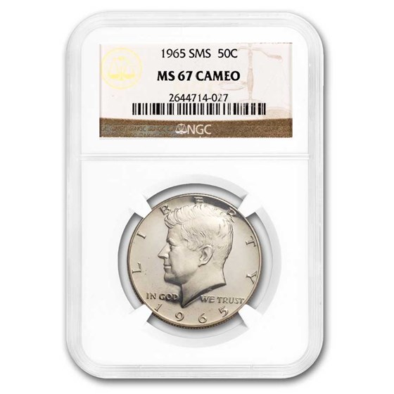 Buy 1965-1967 Kennedy Half Dollar SMS MS-67 CAM NGC (3 Coin Set) | APMEX