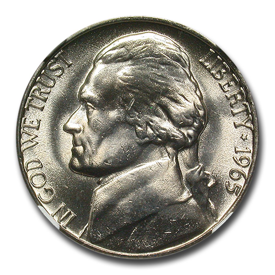1965 Jefferson Nickel MS-67 NGC