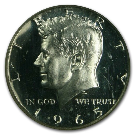 Buy 1965 Kennedy Half Dollar MS-64 NGC (SMS) | APMEX