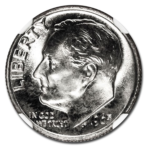 Buy 1965 Roosevelt Dime MS-67 NGC (SMS, FT) | APMEX