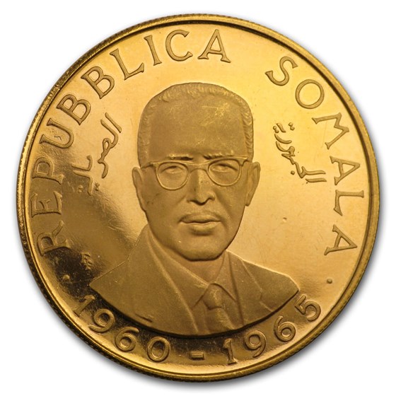 Buy 1965 Somalia Gold 5-Coin Proof Set Independence (3.524 AGW) | APMEX