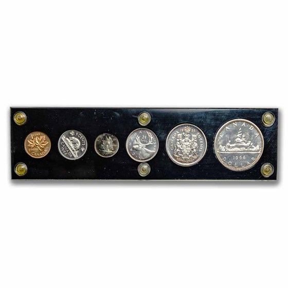 Buy 1966 Canada 6-Coin Silver Type Set (1.11 ASW) | APMEX