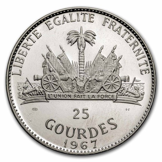 Buy 1967 Haiti 3-Coin Silver Proof Set | APMEX