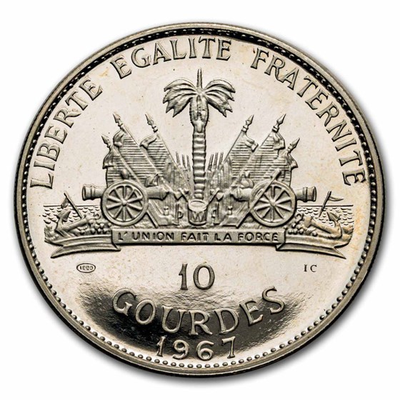 Buy 1967 Haiti 3-Coin Silver Proof Set | APMEX