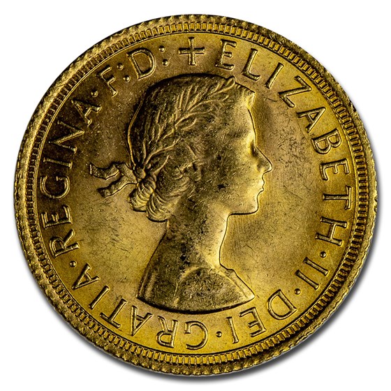 Buy 1968 Great Britain Gold Sovereign Elizabeth II BU | APMEX