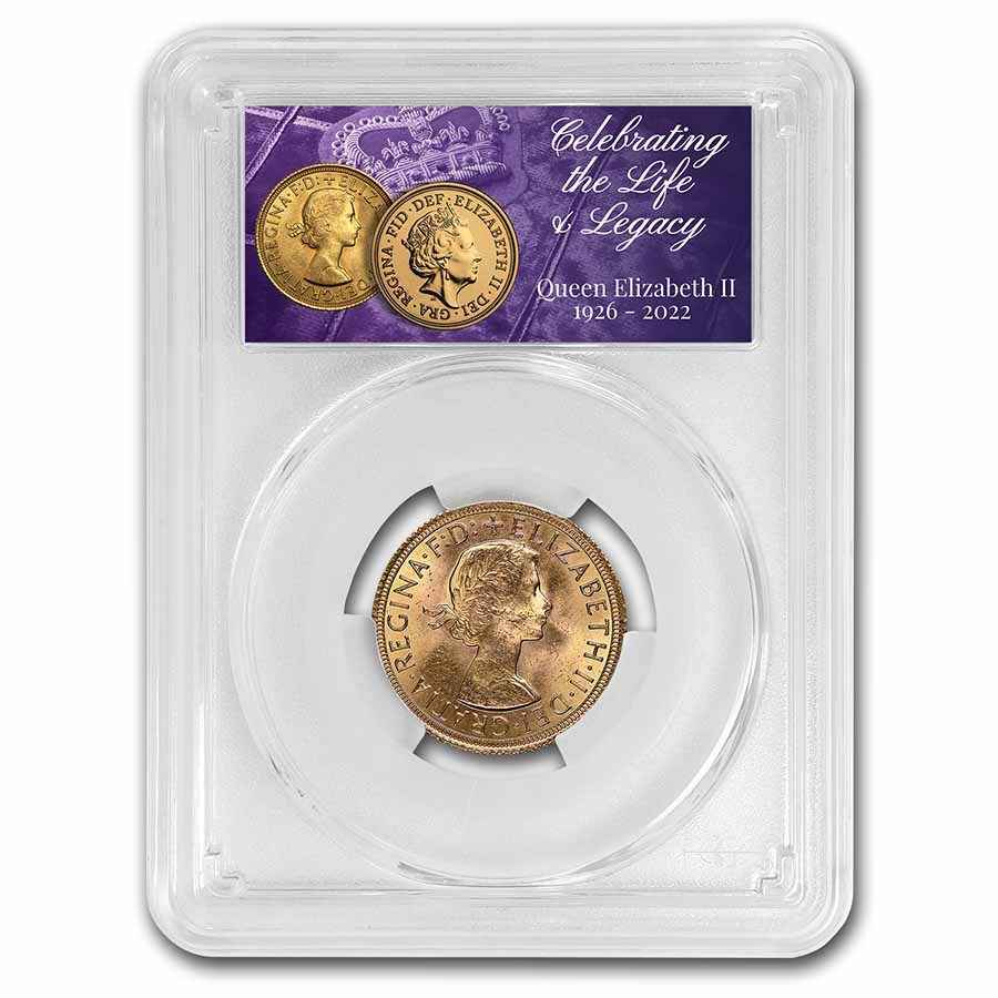 Buy 1968 Great Britain Gold Sovereign Elizabeth II MS-64 PCGS (ER II ...
