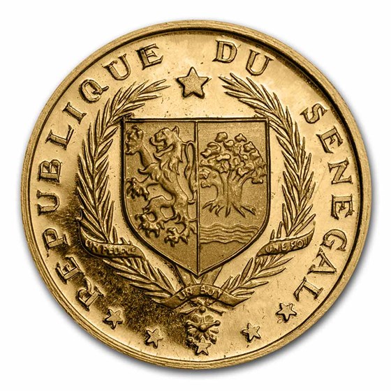 Buy 1968 Senegal Gold 25 Francs Proof | APMEX