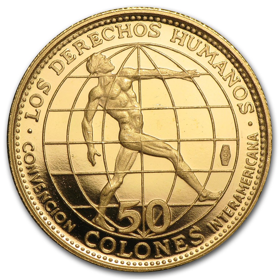 Buy 1970 Costa Rica Gold 50 Colones Proof | APMEX