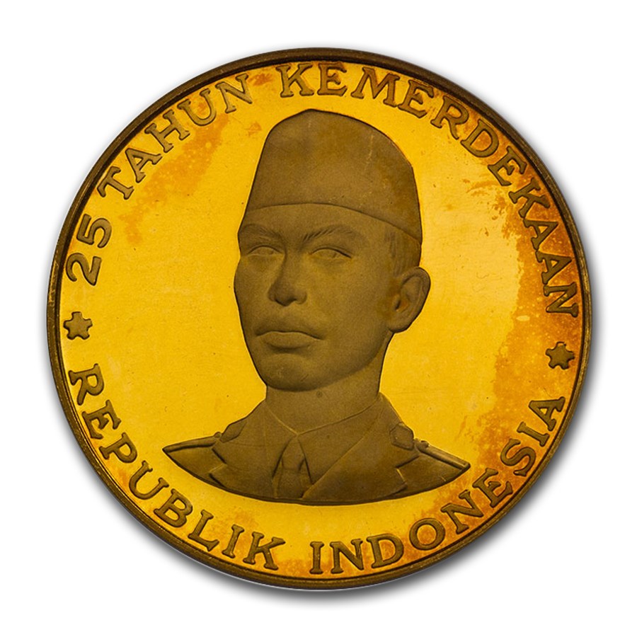 Buy 1970 Republic of Indonesia 10-Piece Proof Gold & Silver Set NGC | APMEX