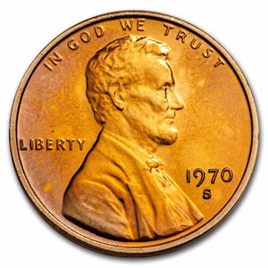Buy 1970-S Lincoln Cent Large Date Gem Proof | APMEX