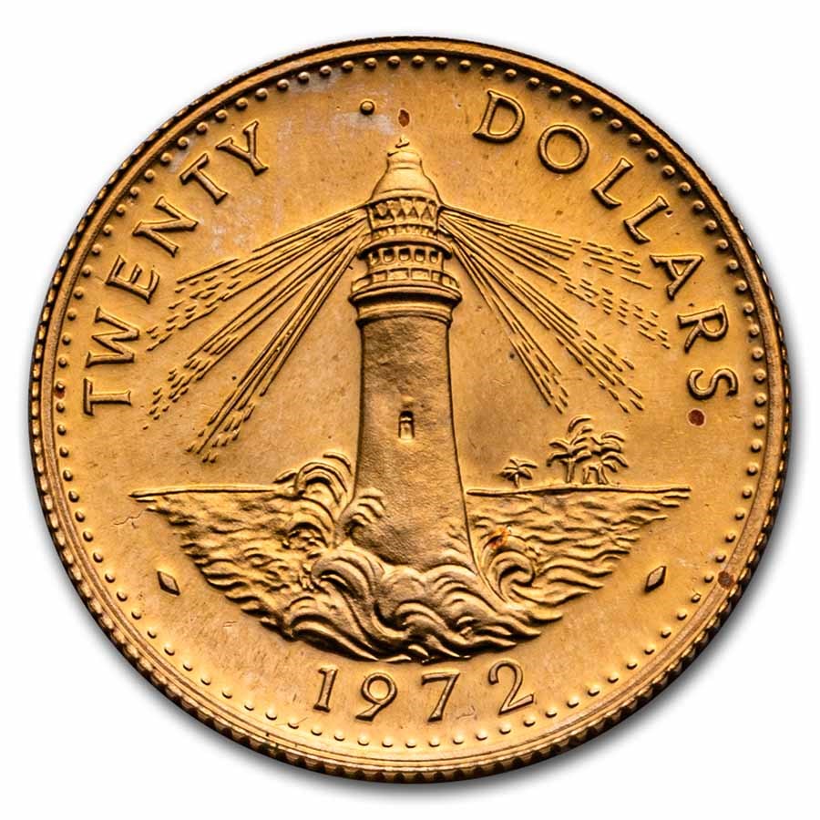 Buy 1972 Bahamas 2-Coin Gold Proof Set (w/Box) | APMEX