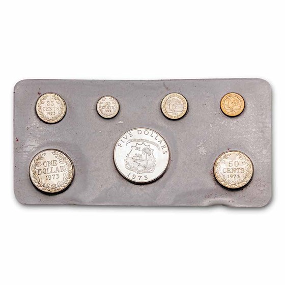 Buy 1973 Liberia 7-Coin Proof Set (w/Box) | APMEX