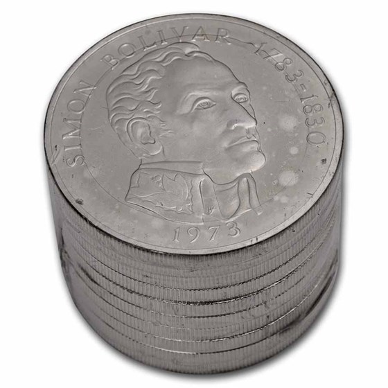 Buy 1973 Panama Silver 20 Balboas 10-Coin Roll (Sealed w/Box) | APMEX