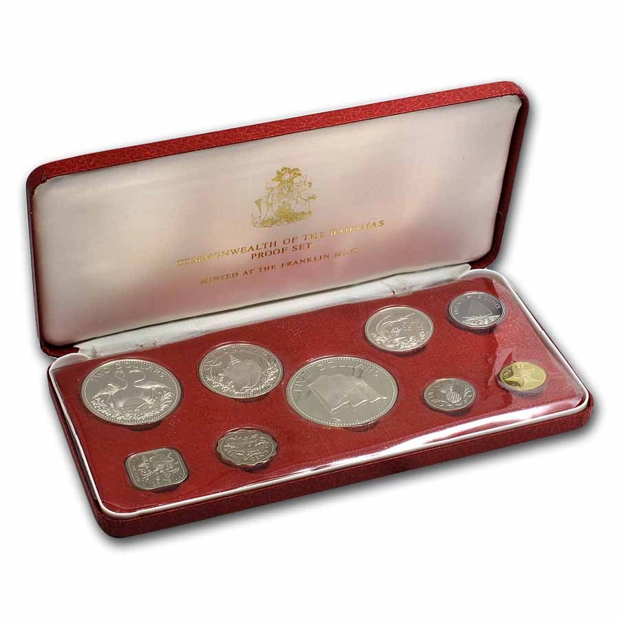 Buy 1974 Bahamas 9-Piece Proof Set | APMEX