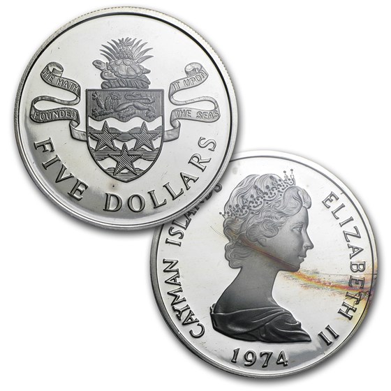 Buy 1974 Cayman Islands 8-Coin Proof Set | APMEX