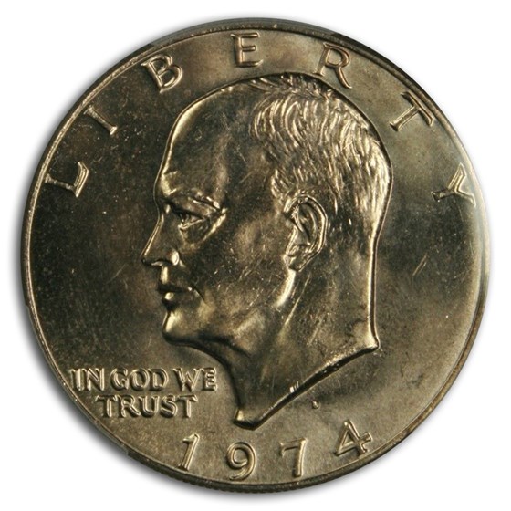 1974-D Clad Eisenhower Dollar MS-67 PCGS