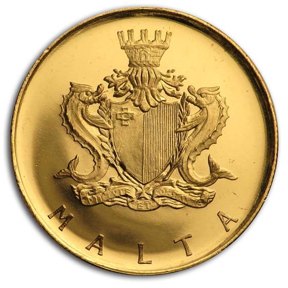 Buy 1974 Malta Gold 20 Pounds Gozo Boat BU | APMEX
