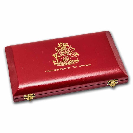 Buy 1975 Bahamas 4-Coin Gold Proof Set (w/Box) | APMEX