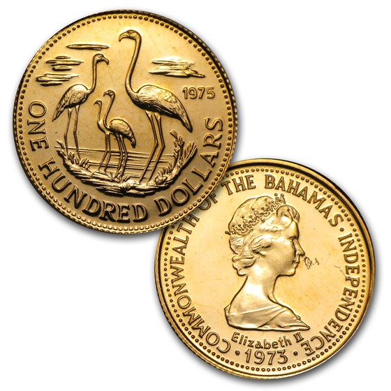 Buy 1975 Bahamas 4-Coin Gold Set BU | APMEX