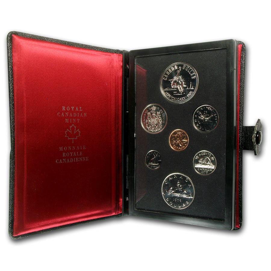 Buy 1975 Canada 7-Coin Double Dollar Specimen Set | APMEX