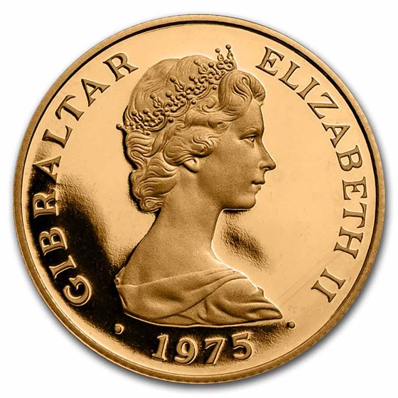Buy 1975 Gibraltar Gold 3-Coin Proof Set | APMEX