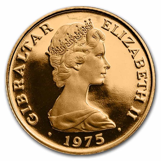 Buy 1975 Gibraltar Gold 3-Coin Proof Set | APMEX