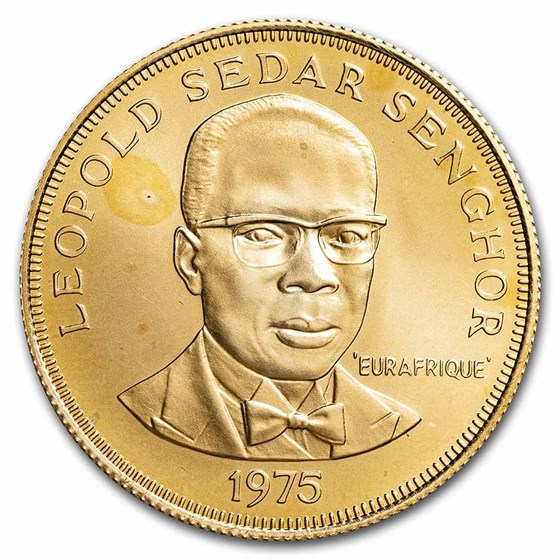 Buy 1975 Senegal Gold 1000 Francs 25th Ann. Eurafrique Program Proof ...