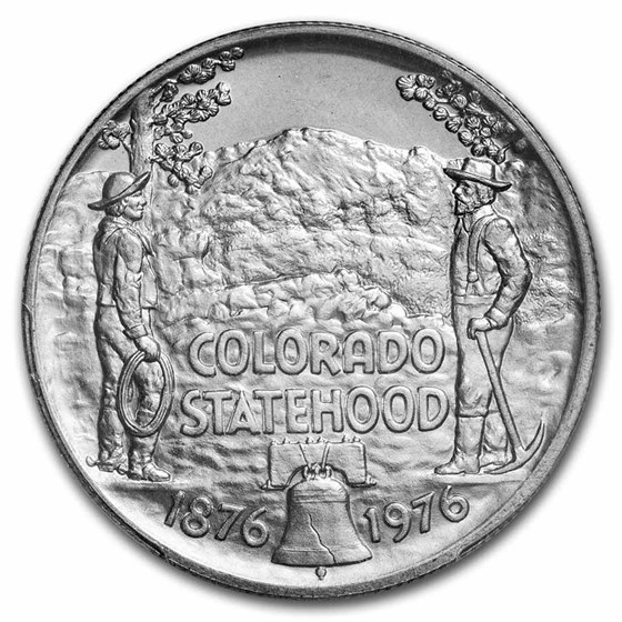 Buy 1976 Colorado Statehood Heraldic Art Medal MS-67 PCGS | APMEX