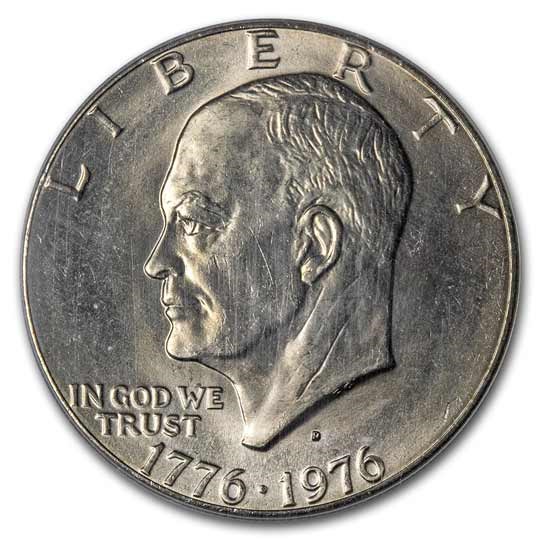 Buy 1976-D Clad Eisenhower Dollar MS-66+ PCGS (Type-II) | APMEX