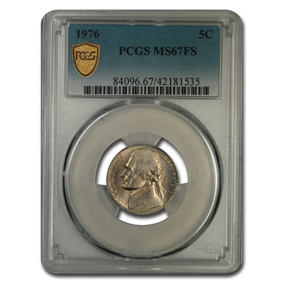 Buy 1976 Jefferson Nickel MS-67 PCGS (FS) | APMEX