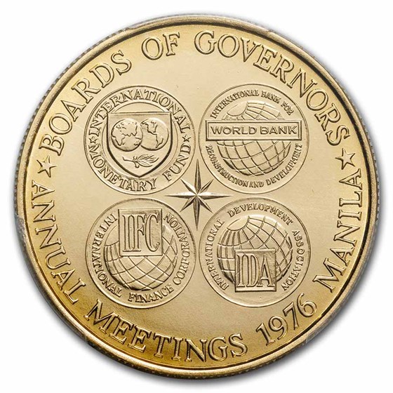 Buy 1976 Philippines Gold 1500 Piso I.M.F. Meeting MS-67 PCGS | APMEX
