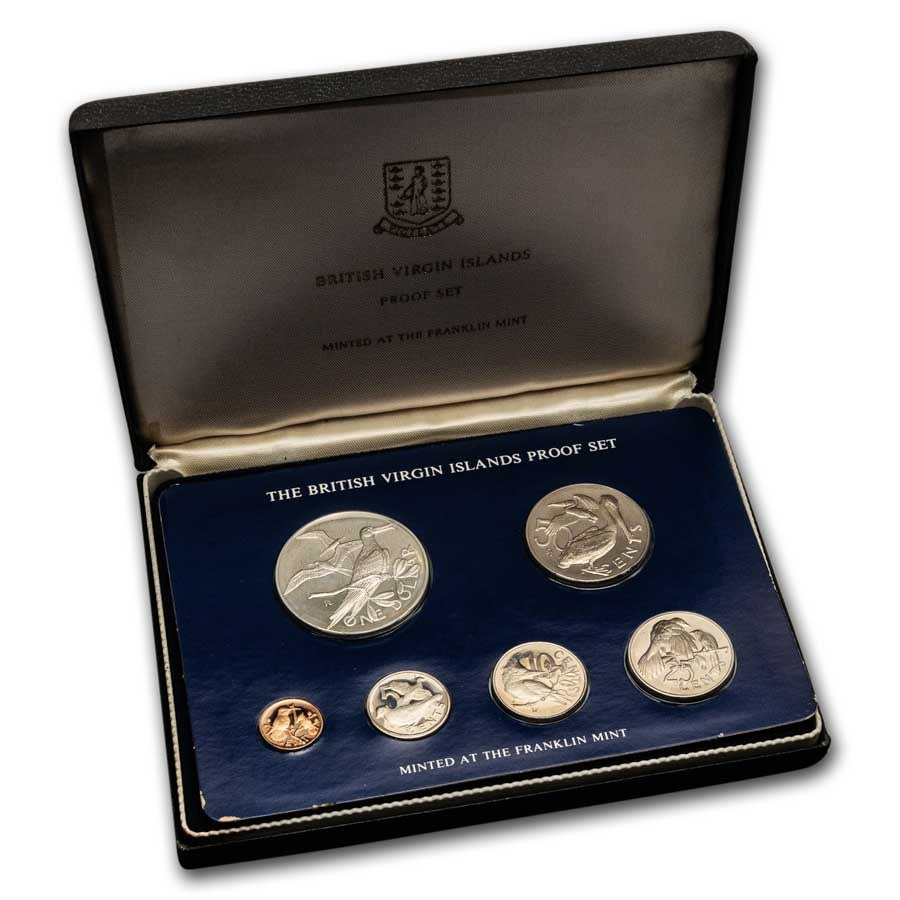 Buy 1977 BVI 6-Coin Proof Set w/Box & COA | APMEX