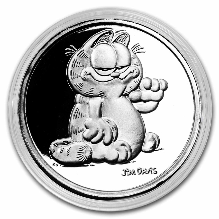 Buy 1978 1 oz Silver Garfield Proof Round | APMEX
