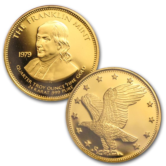 Buy 1979 3-Piece Gold Proof Franklin Mint Set (Ben Franklin) | APMEX