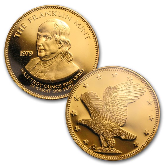 Buy 1979 3-Piece Gold Proof Franklin Mint Set (Ben Franklin) | APMEX