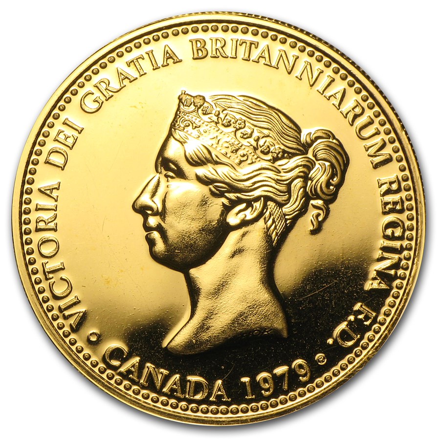 Buy 1979 Canada 1 oz Gold JM & Mallory Beaver/Castor Medal | APMEX