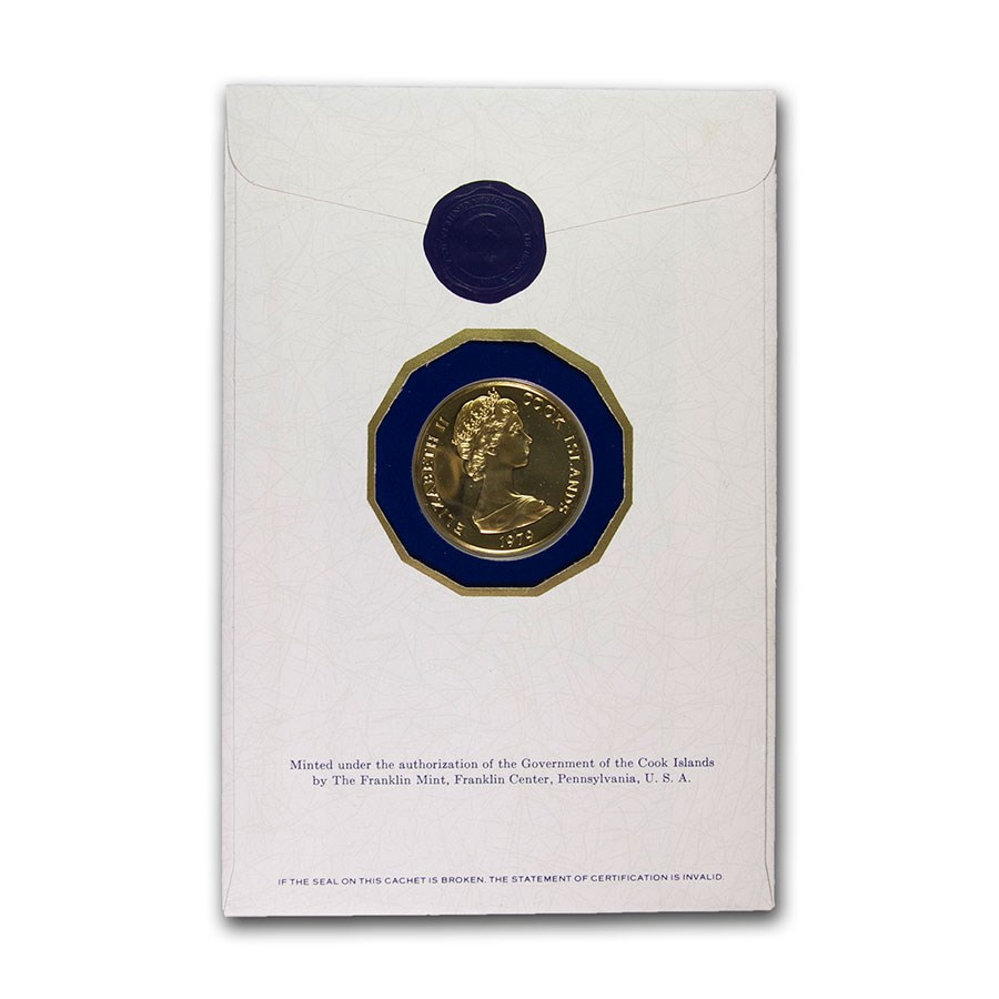 Buy 1979 Cook Islands Gold $200 Legacy of Captain Cook Proof | APMEX