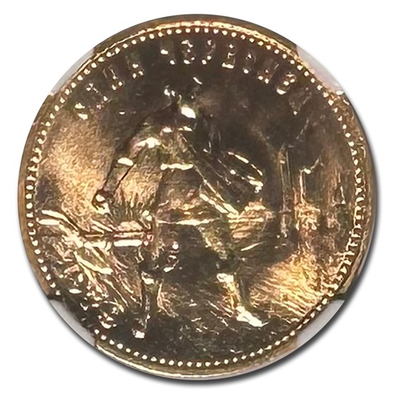 1979 Russia Gold 10 Roubles Chervonetz MS-68 NGC