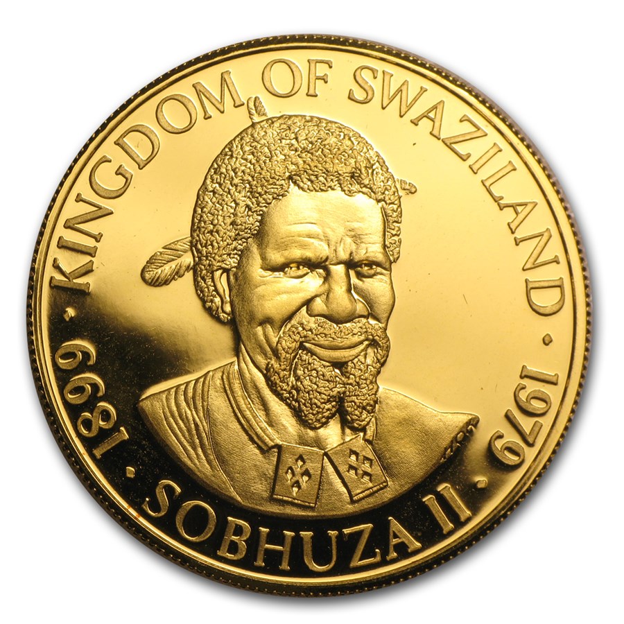 Buy 1979 Swaziland 1 oz Gold 2 Emalangeni Proof | APMEX