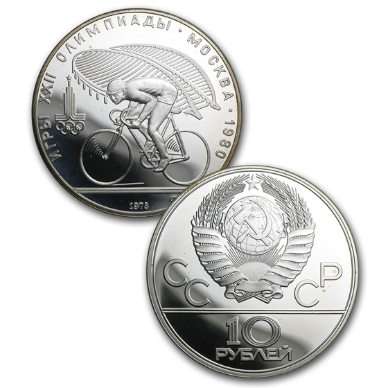 Buy 1980 Russia 28-Coin Olympics Silver Proof Set | APMEX