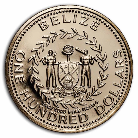 Buy 1981 Belize Gold 100 Dollars Proof (National Independence) | APMEX
