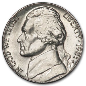 Buy 1981-D Jefferson Nickel BU | APMEX