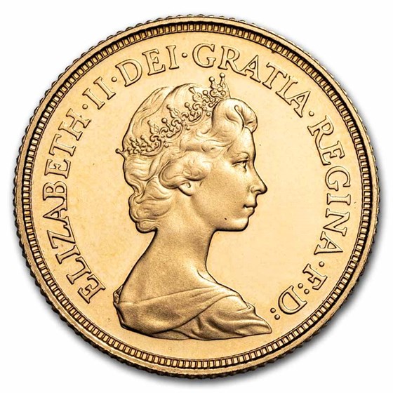 Buy 1981 GB Gold Sovereign Elizabeth II Proof | APMEX