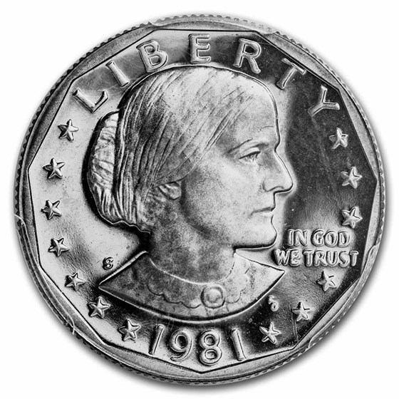 Buy 1981-S SBA Dollar PR-69 PCGS (Type-2) | APMEX