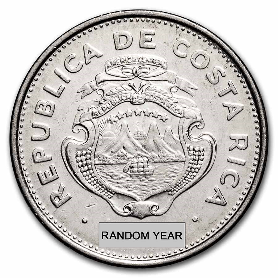 Buy 1982-1984 Costa Rica 2 Colones Avg Circ | APMEX