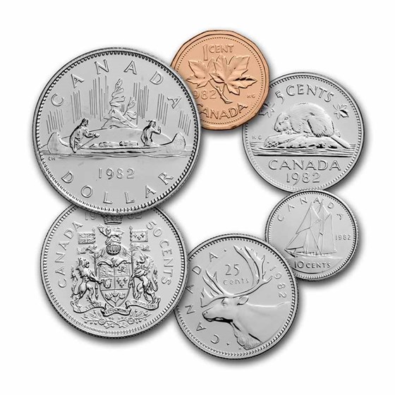 Buy 1982 Canada 6-Coin Specimen Set (Box & COA) | APMEX