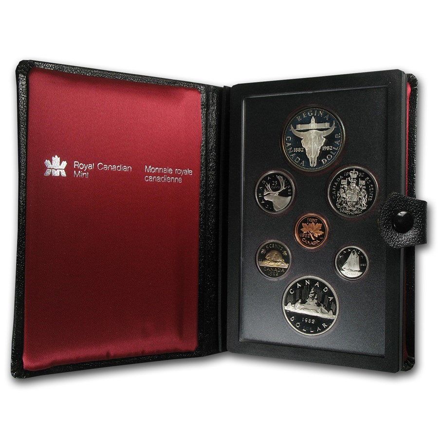 Buy 1982 Canada 7-Coin Double Dollar Proof Set | APMEX