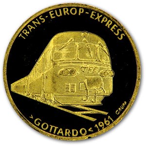 Buy 1982 Germany Gold Trans-Europe Express Medal | APMEX