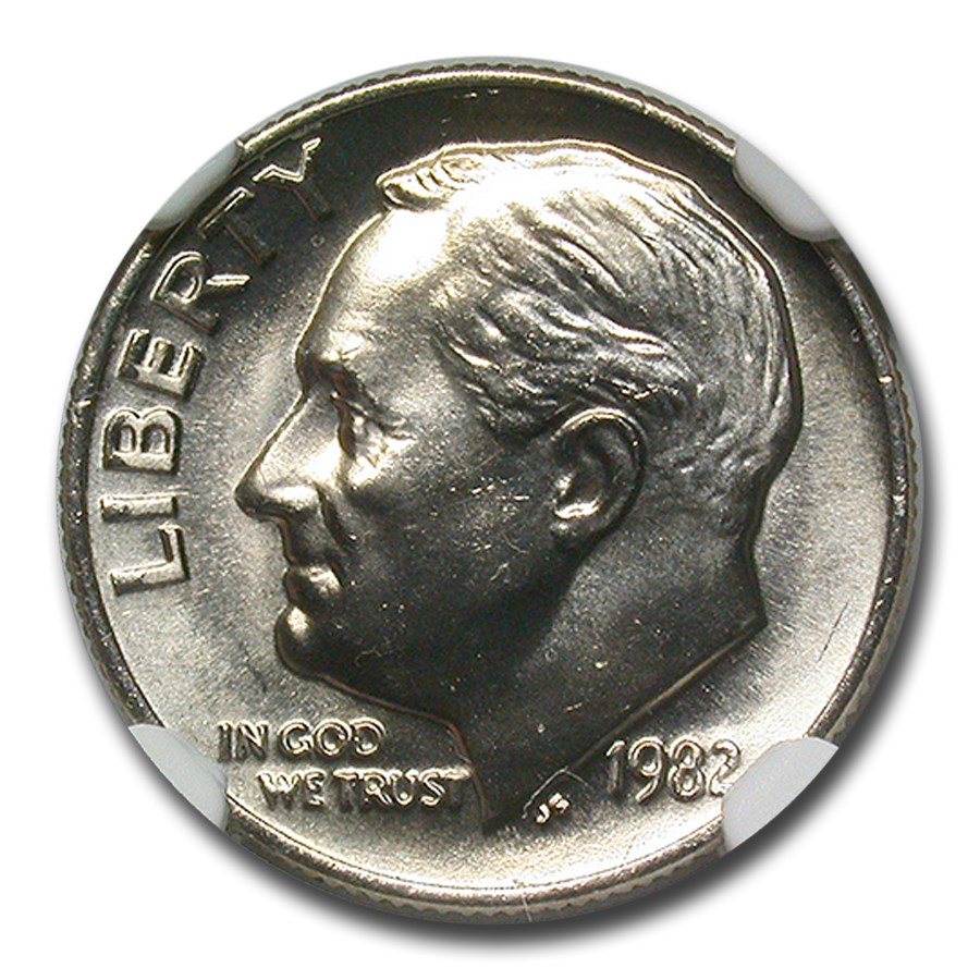 Buy 1982 -No P Roosevelt Dime MS-67 NGC | APMEX